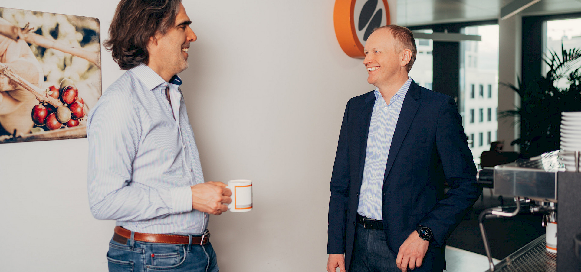 Have a coffee with Markus Hartinger and Peter Fellinger | jambit GmbH